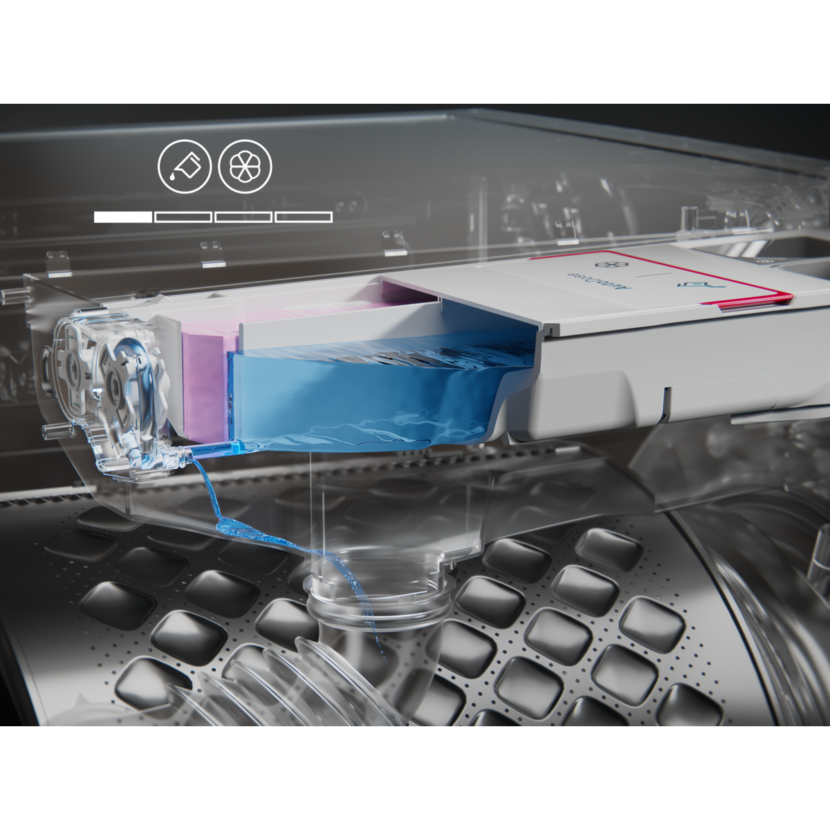 Пералня 8000 10 kg Autodose WIFI 10 kg washing machine | AEG